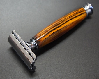 Sustainable Wood Razor Made From Natural Rosewood Razor Fits - Etsy