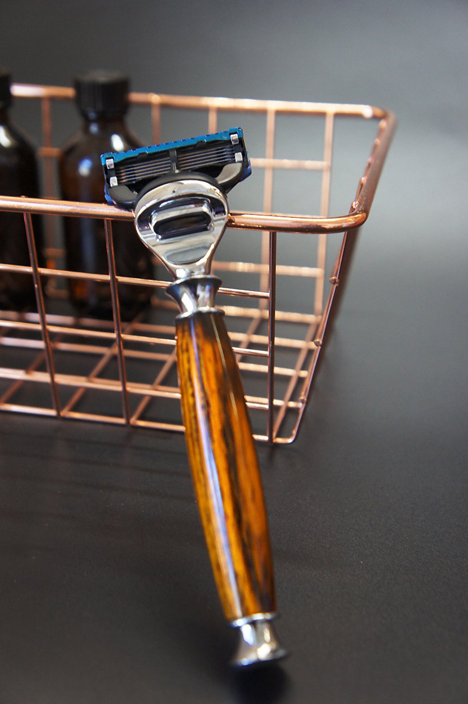 Wooden Razor Handle Made From Sustainable Rosewood Hand - Etsy