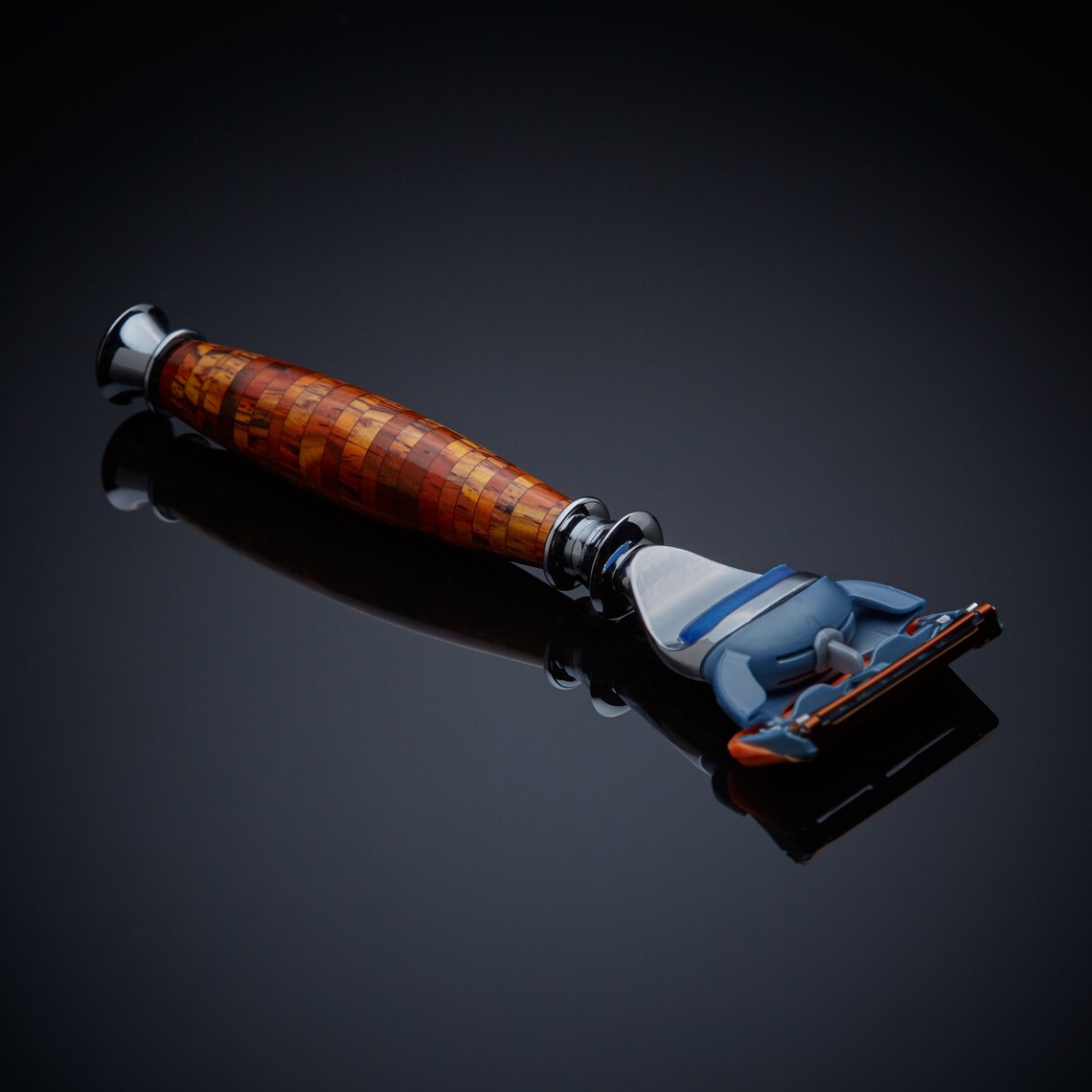 Limited Edition Segmented Handmade Razor for Gillette Fusion | Etsy