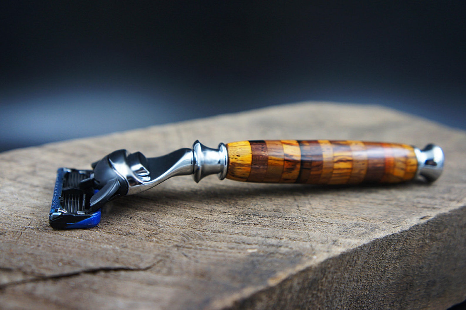 Limited Edition Segmented Handmade Razor From Gillette Fusion - Etsy