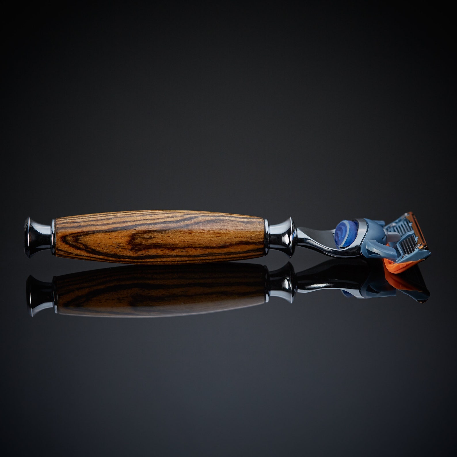 Tigerwood Razor From Imperium Shaving | Fits Gillette Fusion Blades ...
