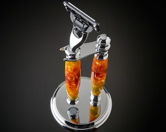 Sustainable Wood Razor Made From Natural Rosewood Razor Fits - Etsy