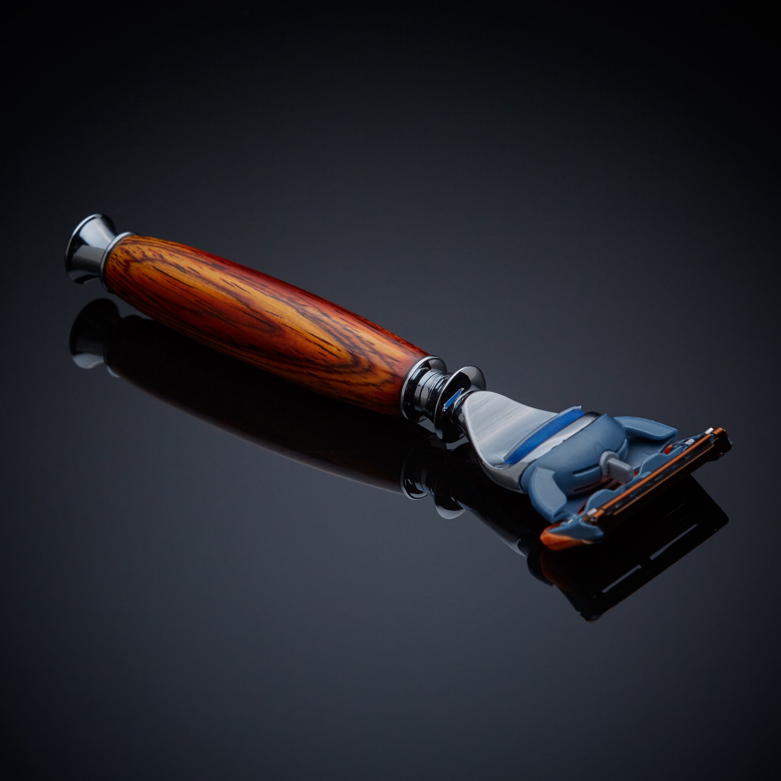 Sustainable Wood Razor Made From Natural Rosewood Razor Fits | Etsy