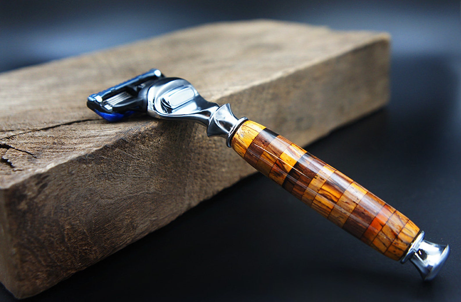 Limited Edition Segmented Handmade Razor From Gillette Fusion - Etsy