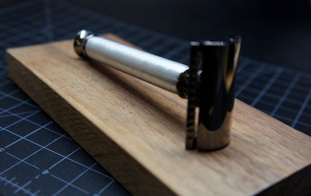 Double Edge Safety Razor Made From Brushed Aluminum - Etsy