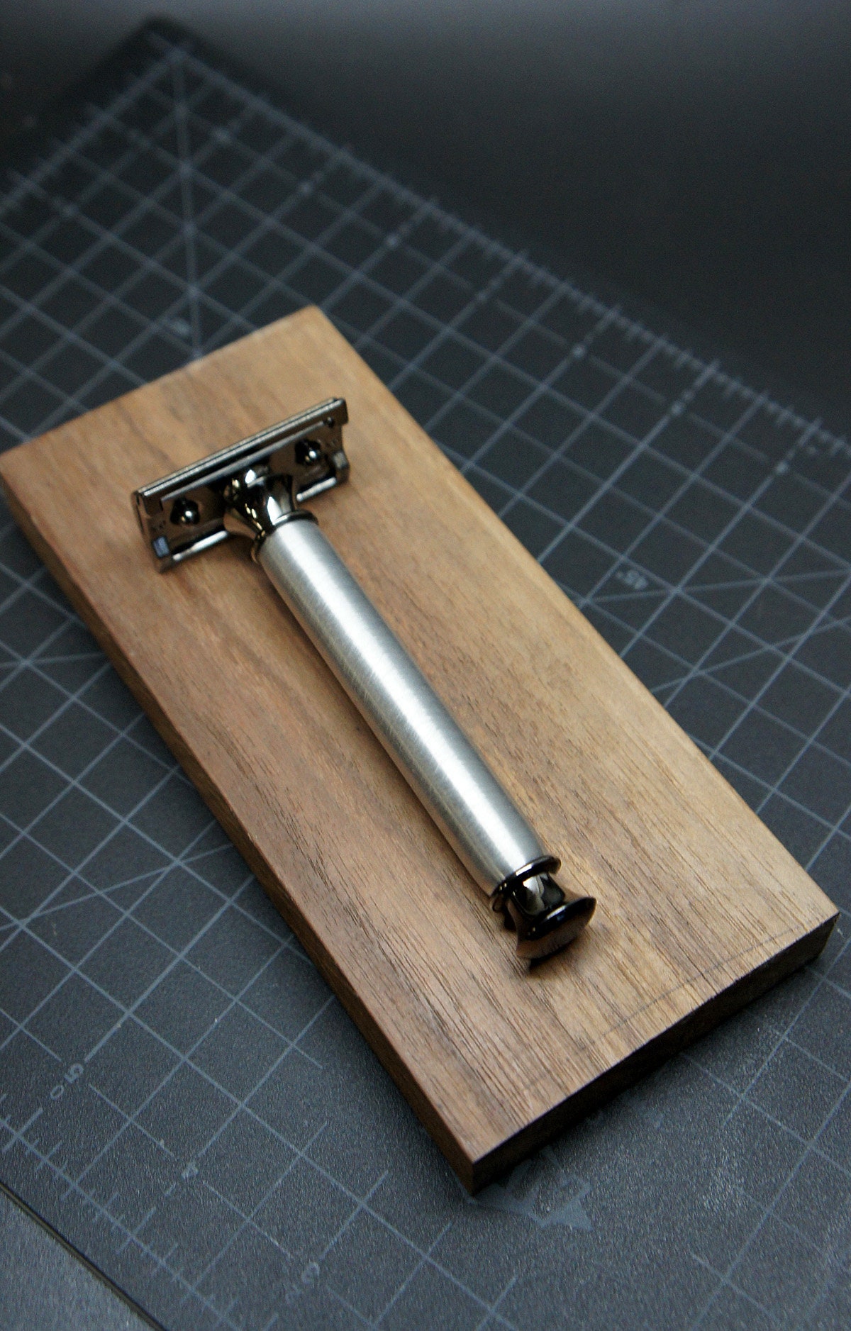 Double Edge Safety Razor Made From Brushed Aluminum | Etsy
