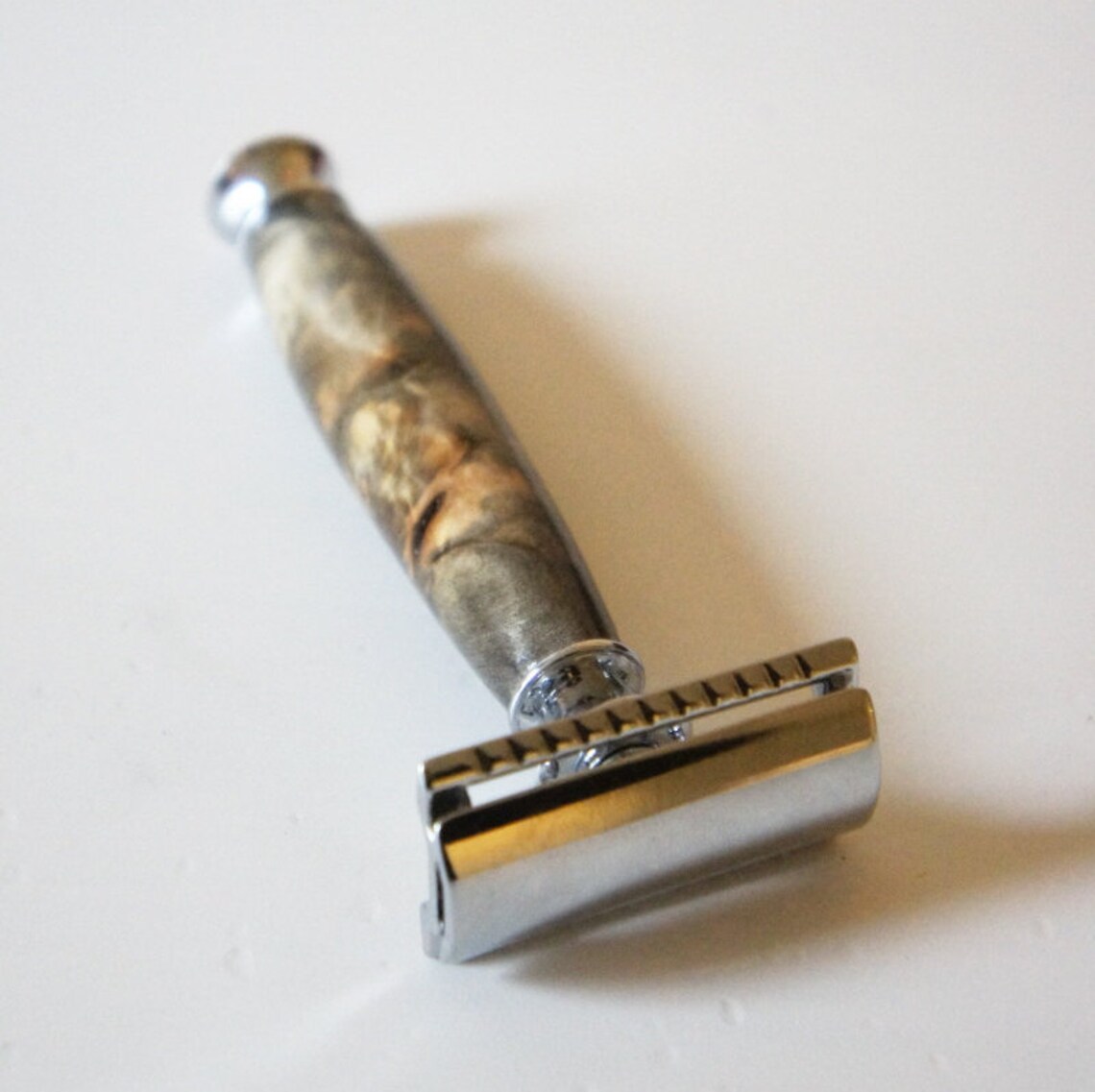 Old School Box Elder Wooden Safety Razor for Double Edge - Etsy