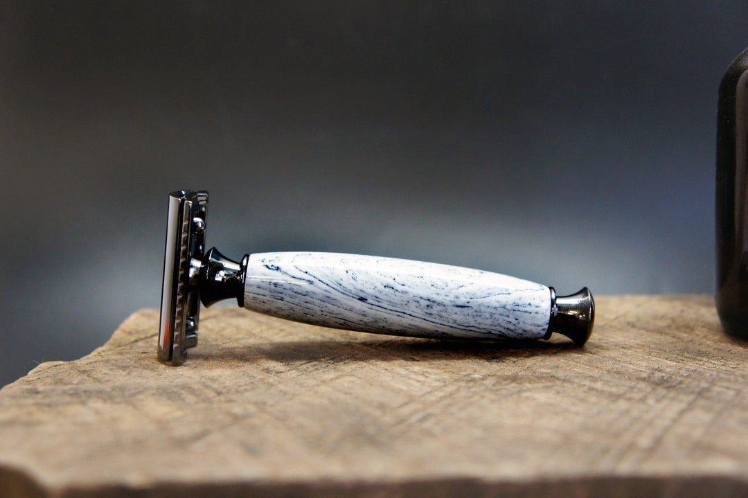 Safety Razor Made From Marble Stone - Etsy