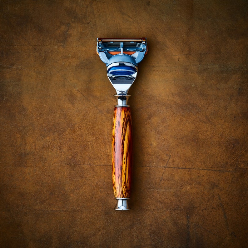 Sustainable Wood Razor Made From Natural Rosewood Razor Fits - Etsy