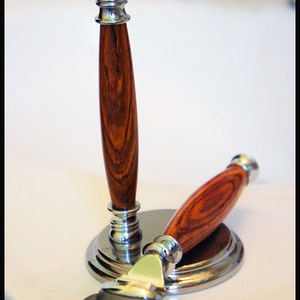 Handmade Wooden Razor Handle - Razor Stand - Shaving Kit -unique Gift ...