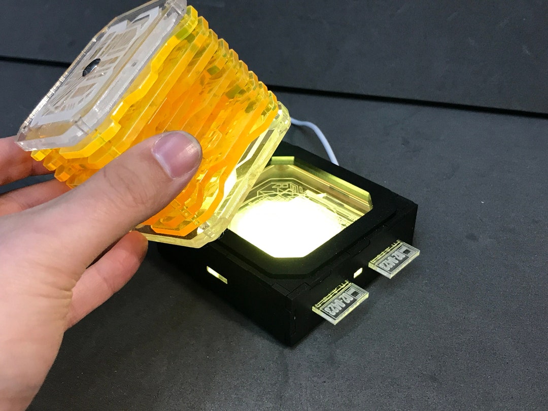 Holographic Memory Cube Base - Etsy