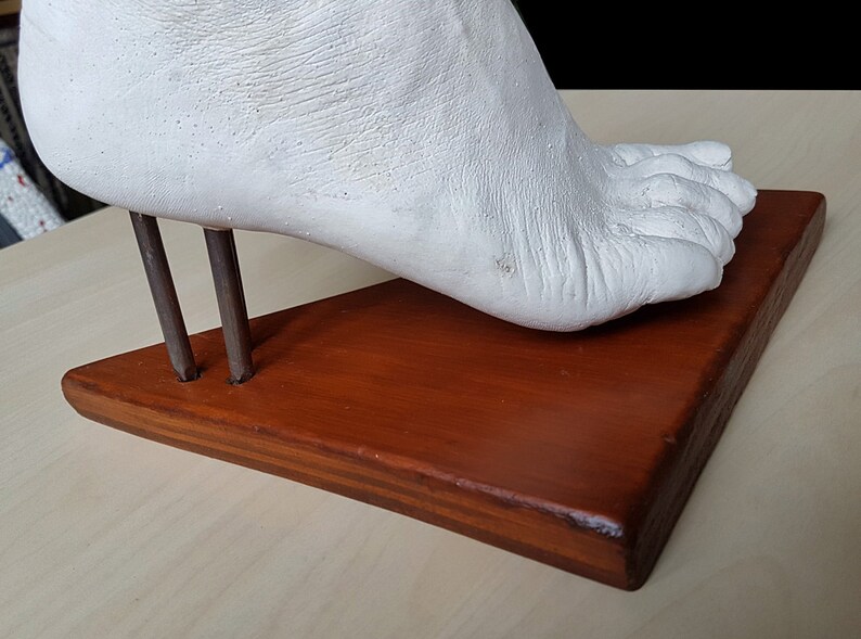 High Heel Foot Plaster Cast Bodycasting Sculpture - Etsy