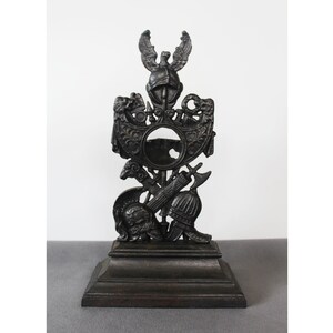 Vintage Iron Stand for Pocket Watch, Pocket Watch Holder, Table Watch ...