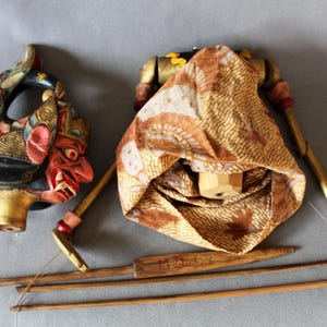 Vintage Wayang Golek Traditional Wood Puppet Marionette, Indonesia ...