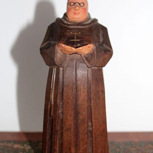 Vintage Vve Huggler-huggler Switzerland Novelty Hand Carved Wood Small ...