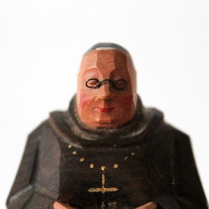 Vintage Vve Huggler-huggler Switzerland Novelty Hand Carved Wood Small ...