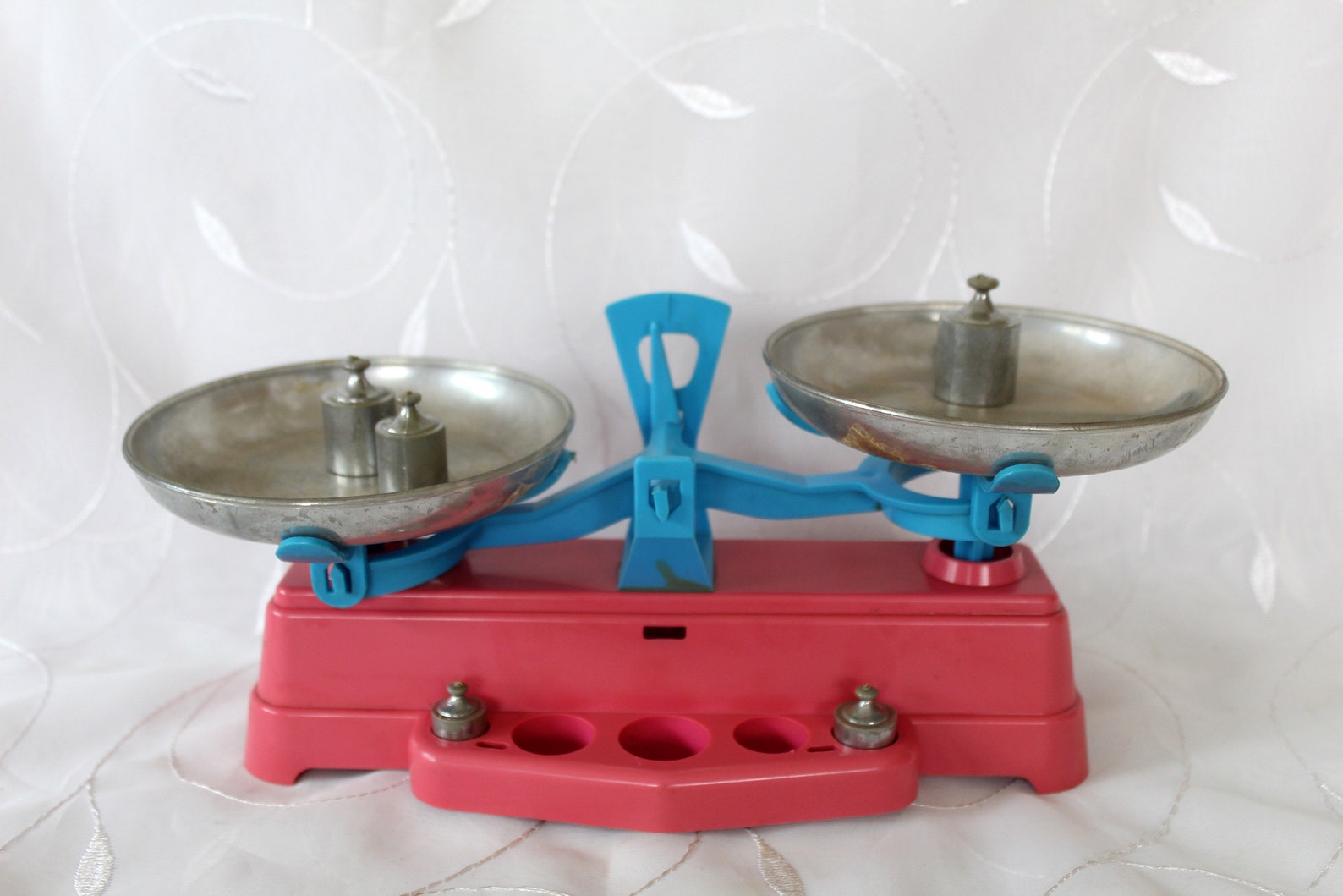 Vintage French Plastic Toy Weighing Scales Child's Toy - Etsy