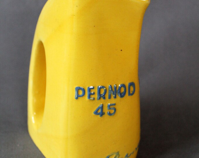 Rare Vintage Ceramic Longchamp France Pernod 45 Pernod 51 Yellow ...