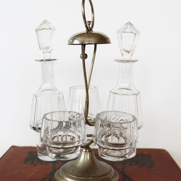 Oil and Vinegar Crystal Set - Etsy