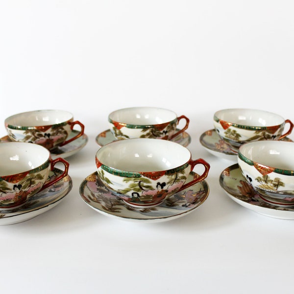 Hand Painted Tea Cup - Etsy