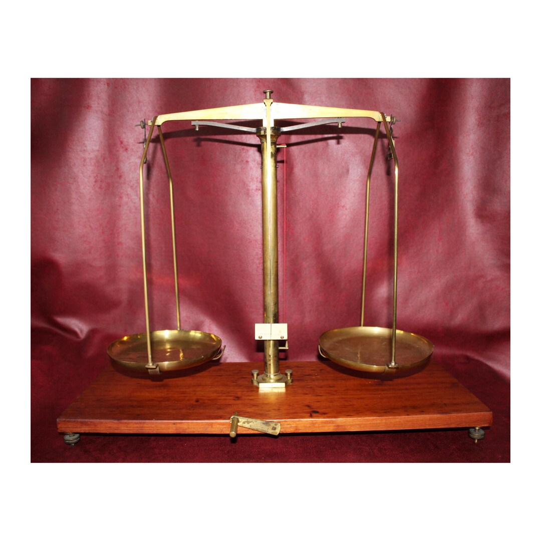 Antique 19th Century Scale, Becker Belgium, Pharmaceutical, Apothecary ...