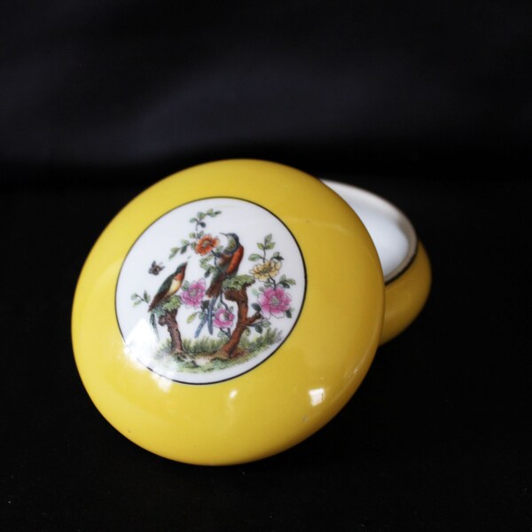 Porcelain Powder Box - Etsy