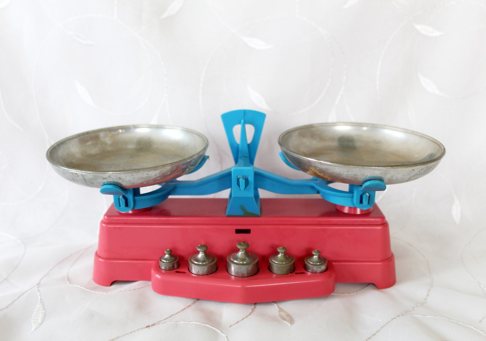 Vintage French Plastic Toy Weighing Scales Child's Toy - Etsy