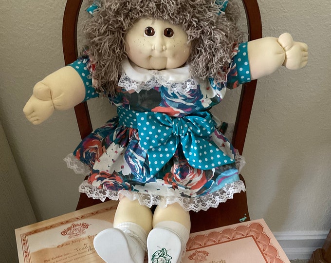 21” Cabbage Patch Little People Doll “trudy Zuelia” 1989 With Papers - Etsy