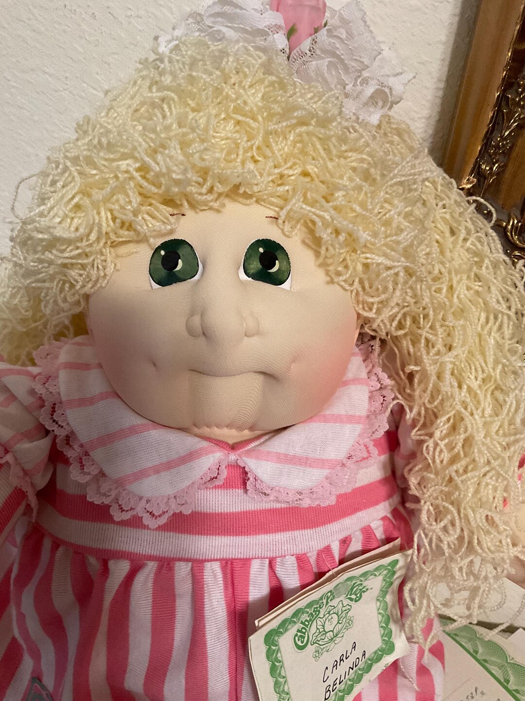 Cabbage Patch Doll carla Belinda Little People Doll From wildlife ...
