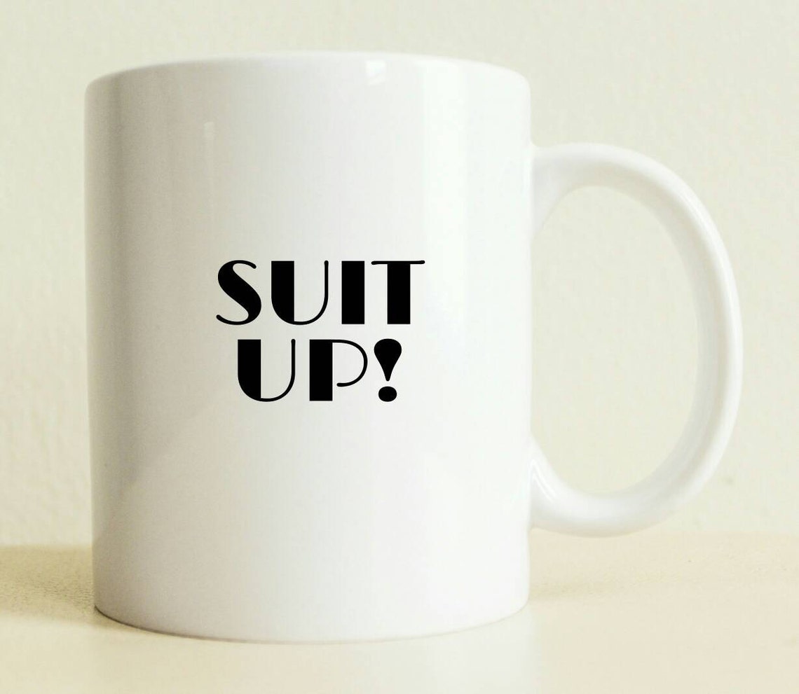 How I Met Your Mother HIMYM Mug | Suit up Mug | Boyfriend Gift | Funny ...