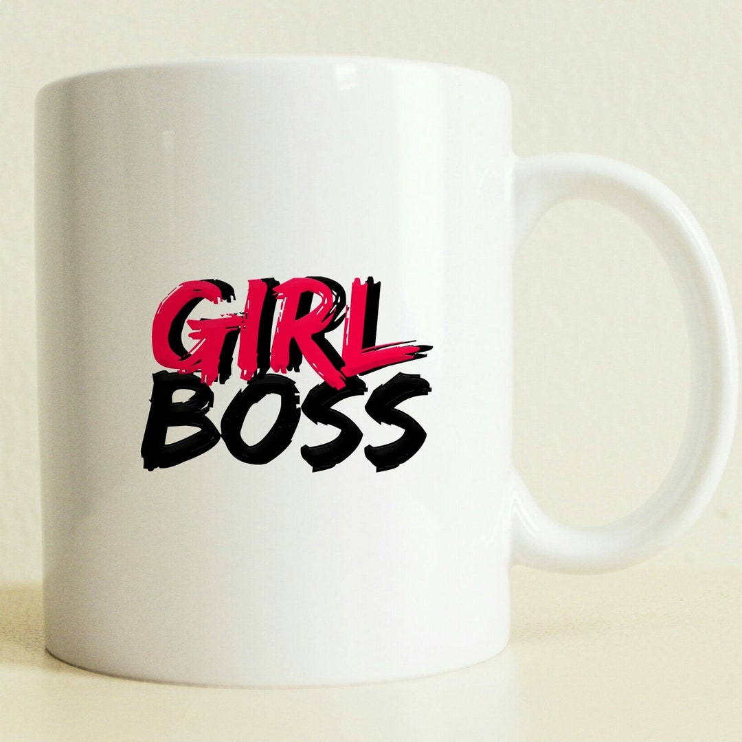 Girl Boss Mug | Girl Boss Gift | Large Coffee Mug | Entrepreneur Mug ...