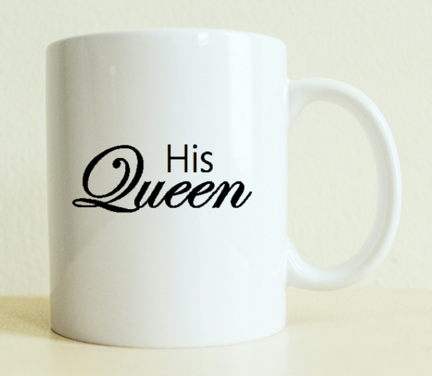 His Queen Mug Custom Gift for Her Bride-to-be Gift Gift for Woman ...