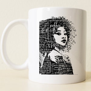 Photo Mug | Custom Word Art Gift | Photo Gift Idea | Picture Word Art ...