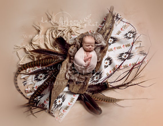 Boho Southwestern Newborn Background / Santa Fe Backdrop/ - Etsy