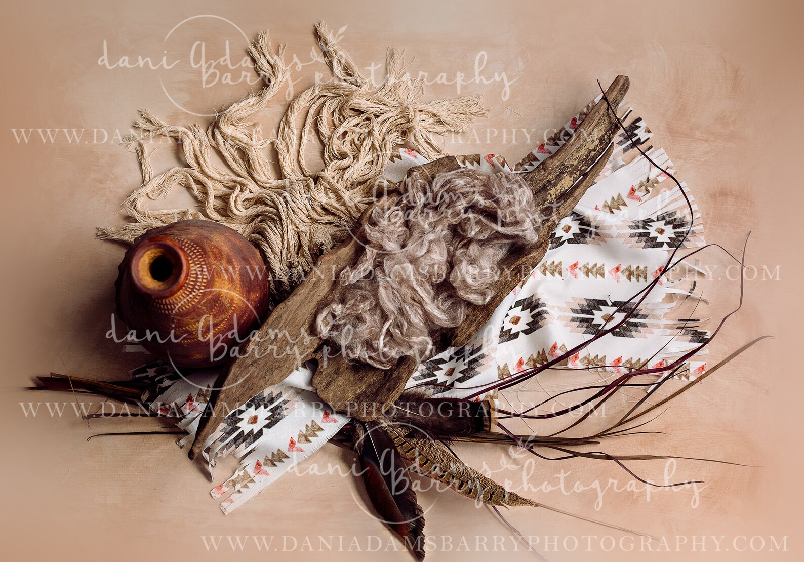Boho Southwestern Newborn Background / Santa Fe Backdrop/ Navajo ...