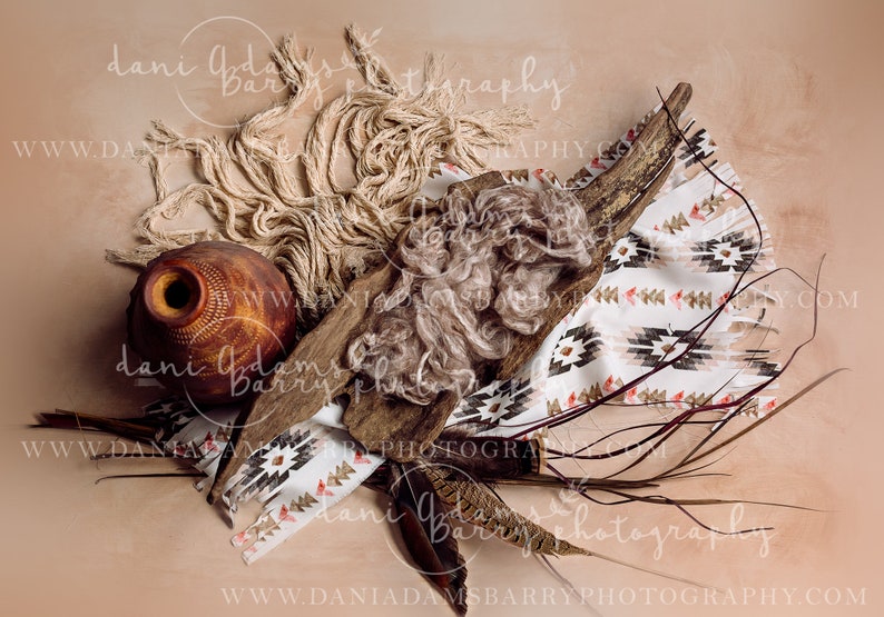 Boho Southwestern Newborn Background / Santa Fe Backdrop/ Navajo ...