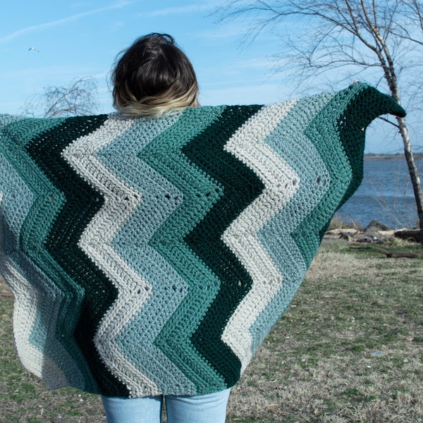 Chevron Afghan - Etsy