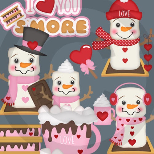 Valentine Png Clipart Digital Downloadvalentines Day Png | Etsy