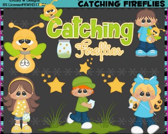 Firefly clipart | Etsy