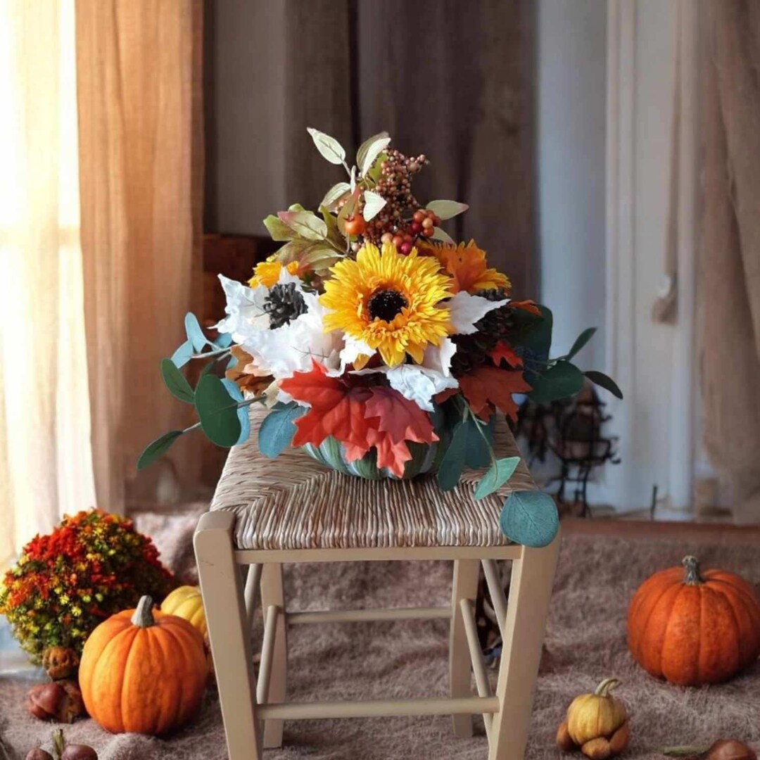 Fall Centerpiece, Handmade and Designed With Quality Materials and ...