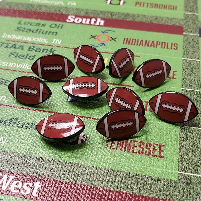 Nfl Football Team Pins - Etsy