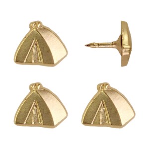 Tent Push Pins - Silver & Gold Camping Tent Pins - Etsy