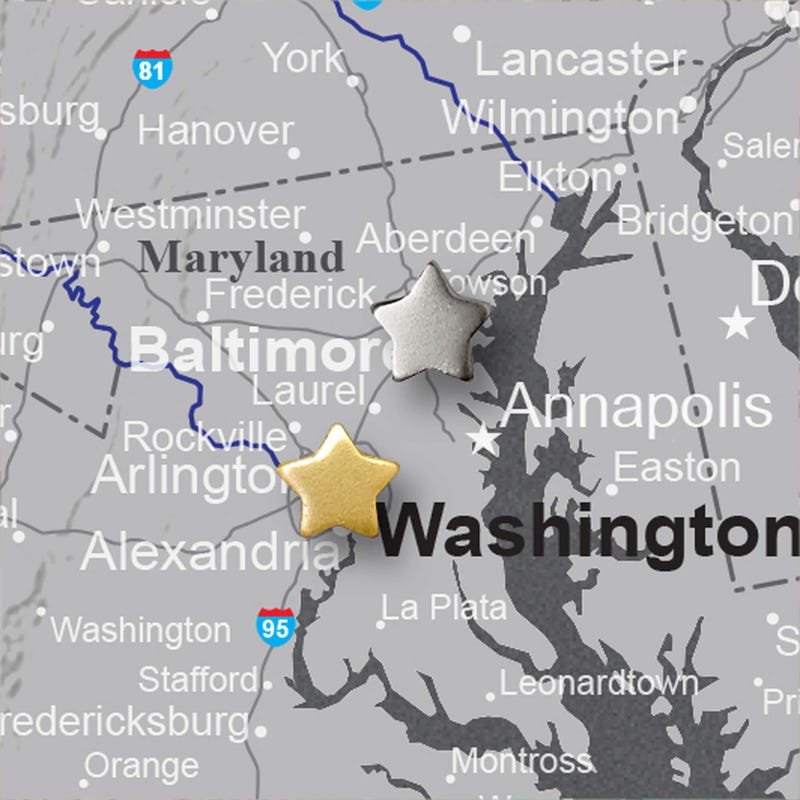 Star Shaped Push Pins - Etsy