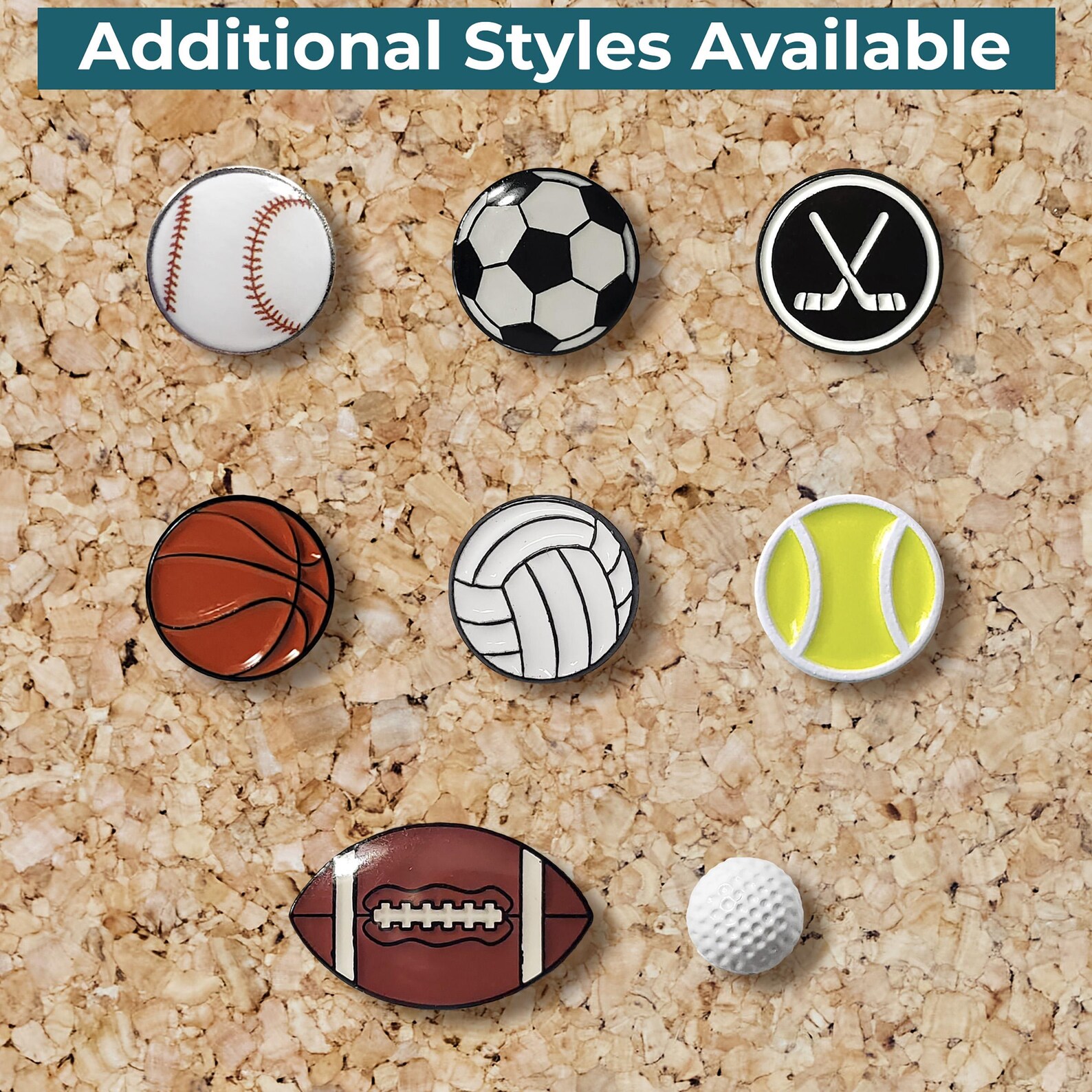 Tennis Ball Push Pins - Set of 10 or 32 - Etsy