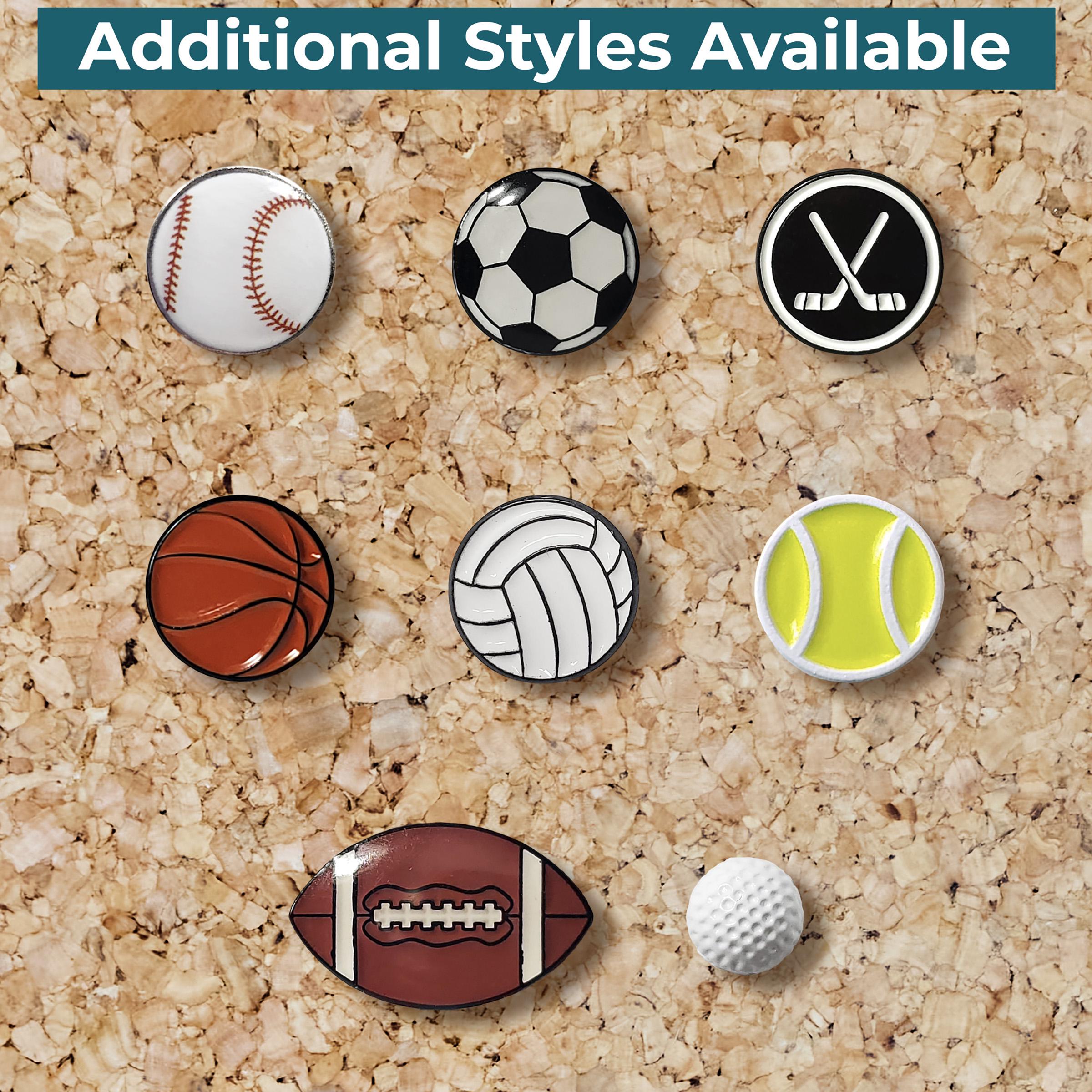 Tennis Ball Push Pins - Set of 10 or 32 - Etsy