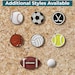 Hockey Puck Pins - Specialty Hockey Puck Pins - Memo Board Pins ...
