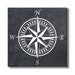 Compass Rose Wall Art 10 X 10 Stretched Canvas Travel Art Travel Themed ...