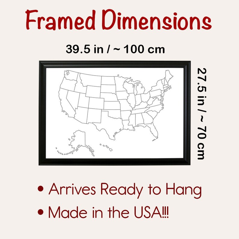 Personalized Pilot's USA VFR Map Aviator's Map - Etsy
