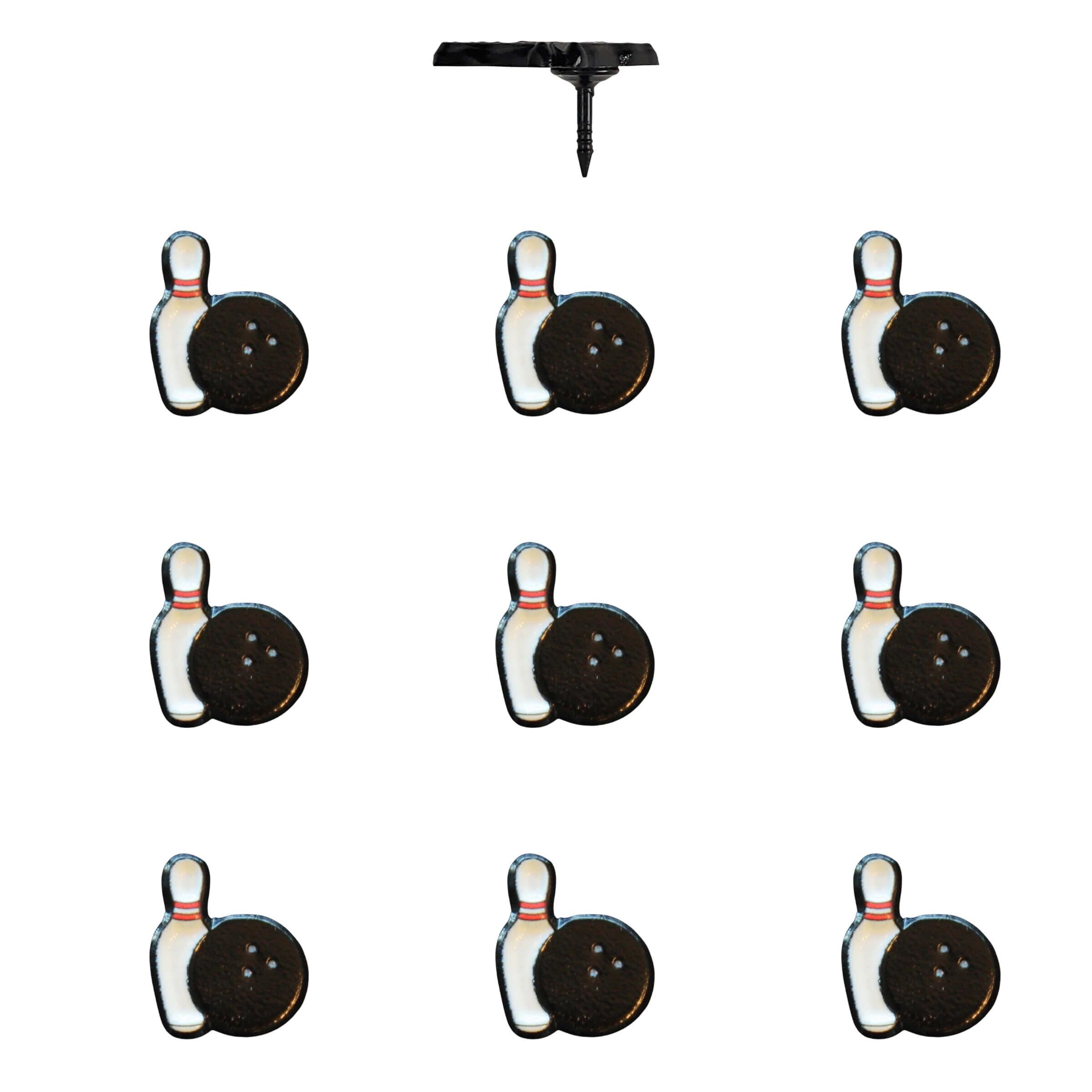 Bowling Ball Push Pins - Etsy