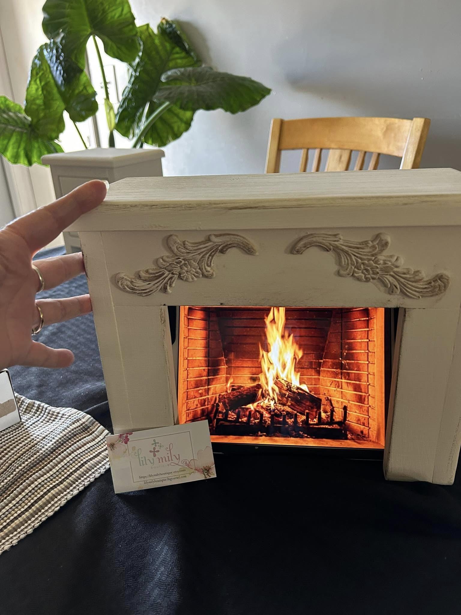 Fireplace Prop, Faux Fireplace, Wood Fire Prop, Fireplace Prop ...